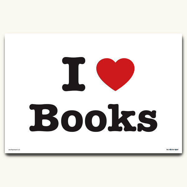 I Heart Books – The Poster Point
