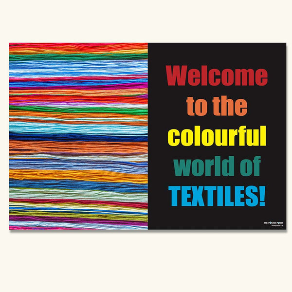 Welcome to the Colourful World of Textiles – The Poster Point